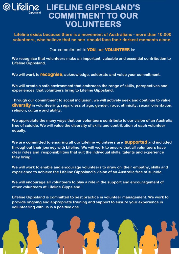 Our Vision, Purpose and Values - Lifeline Gippsland